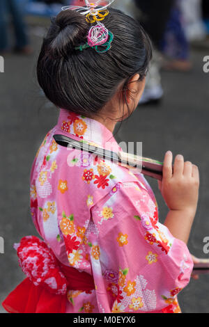 Japanese traditional Bon Odori festival Stock Photo - Alamy