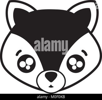 silhouette surprised fox cute wild animal Stock Vector Image & Art - Alamy