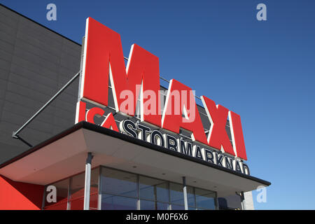 Maxi ICA supermarket in Malmo. Sweden Stock Photo - Alamy