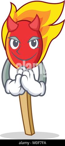Vector illustration of a matchstick emoticon Stock Vector Image & Art ...
