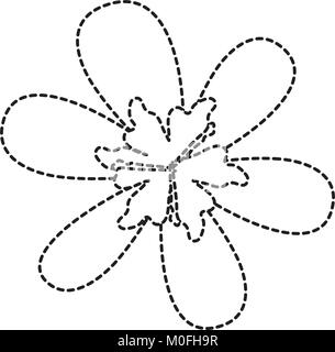 uncolored flower design illustration Stock Vector Image & Art - Alamy