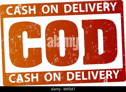 Cash on Delivery Rubber Stamp Seal Vector Stock Vector Image & Art - Alamy