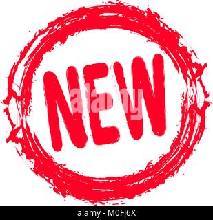 new information stamp. new information sign. round grunge label Stock ...