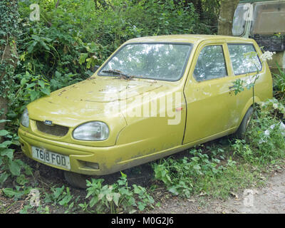 Reliant Robin MK 3 Three Wheeler Car, UK Stock Photo - Alamy