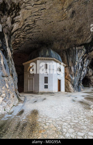 Temple of Valadier (Italy) - The awesome stone sanctuary in Genga ...