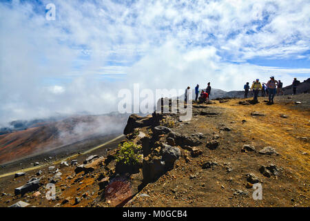 Volcano Lunar Landscape Stock Photo - Alamy