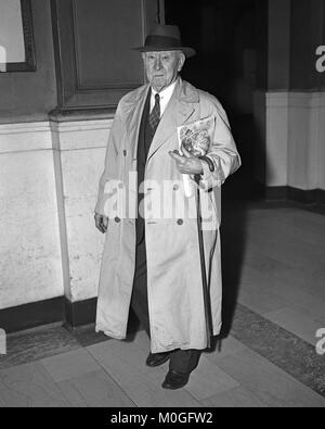 Carter H. Harrison, former mayor of Chicago, is seen during a moose ...