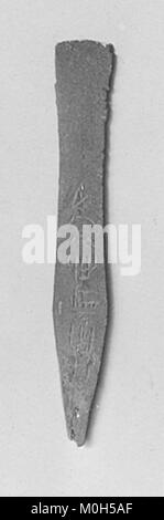 An inscribed chisel from the foundation deposit of Hatshepsut's Valley ...