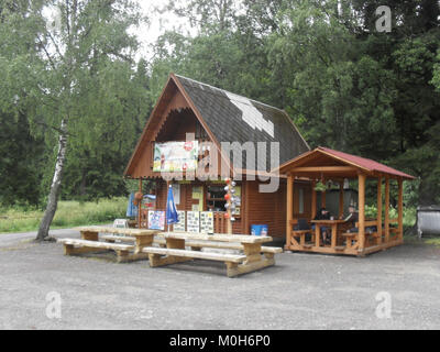 This image depicts the Boubín area in the Czech Republic, showcasing a ...