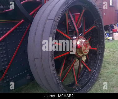 Photograph of the Burrell traction engine 'The Lurcher', a steam ...
