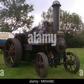 The Burrell traction engine 'Black Bess' is a historic steam-powered ...