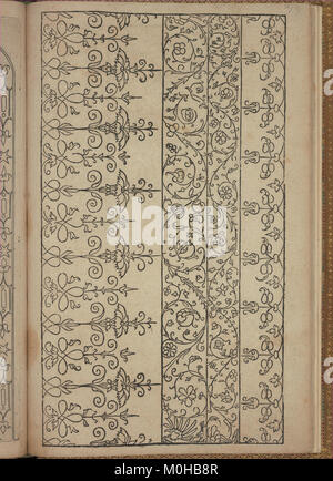 This page from a new model book illustrates detailed designs and ...