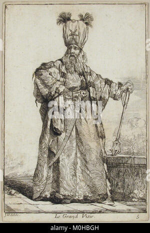 Le Grand Visir (The Grand Vizir), from the series "Caravane du Sultan a ...