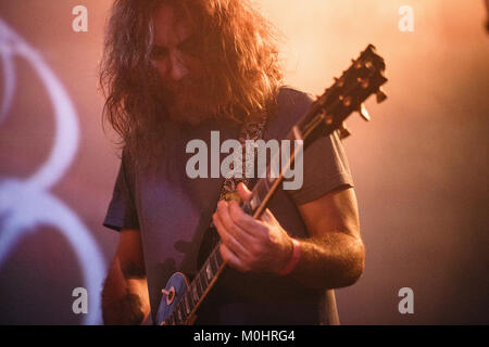 The Canadian psychedelic rock band Black Mountain performs a live ...