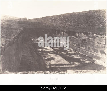 A historical image of ancient Jerusalem, depicting the city before its ...