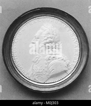 A historical portrait of Louis XV, King of France, reigning from 1715 ...