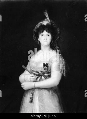 Maria Luisa of Parma (1751-1819). Queen consort of Spain from 1788 to ...