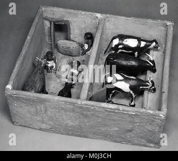 This model from the tomb of Meketre, an ancient Egyptian official ...