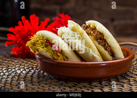 Venezuelan typical food, Arepa Stock Photo - Alamy