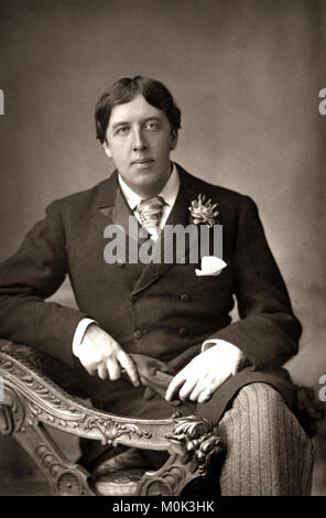 Oscar Wilde portrait Stock Photo - Alamy