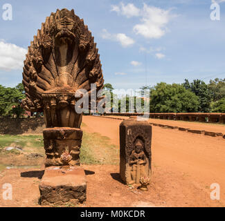 Sculpture of naga river Stock Photo - Alamy