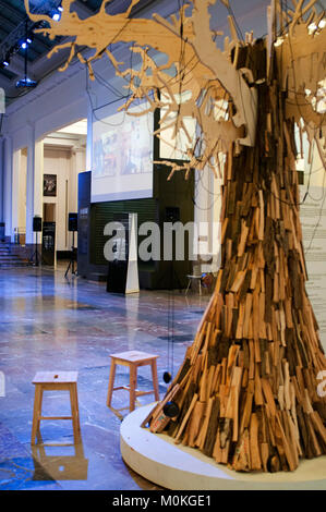 bozar gallery interior brussels belgium beaux arts Stock Photo - Alamy