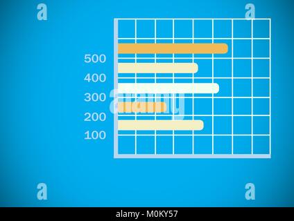 colorful grid chart statistics Stock Photo - Alamy