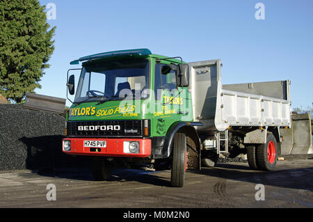 Bedford TL tipper Stock Photo - Alamy