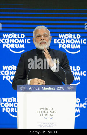 Davos, Switzerland. 23rd Jan, 2018. Canadian Prime Minister Justin ...