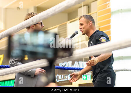 Riga, Latvia. 23rd Jan, 2018. European weightlifting champion U-20 ...