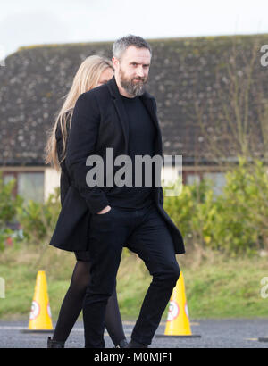 Limerick, Ireland. 23rd Jan, 2018. Don Burton, ex-husband of lead ...