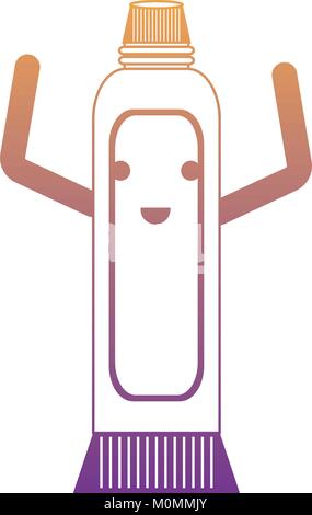 kawaii toothpaste icon image Stock Vector Image & Art - Alamy