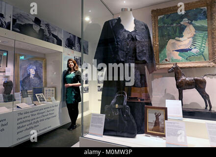 Katherine Carter, curator at Chartwell, the former home of Sir Winston ...