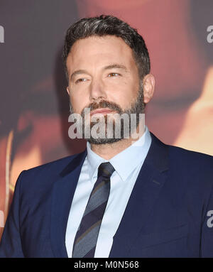 American actor Ben Affleck arrives at a premiere for his new movie ...