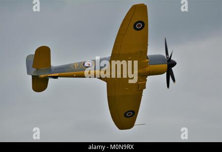 Hawker sea fury world war 2 navy fighter Stock Photo - Alamy