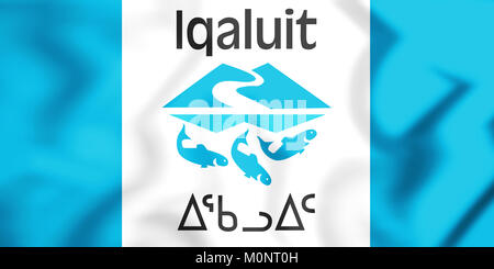 3D Nunavut Flag Stock Photo - Alamy