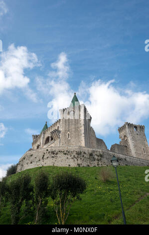 Castle at Porto de Mos town in Portugal Stock Photo - Alamy