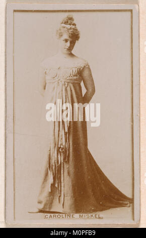 Caroline Miskel is featured in the Actresses series (N245), a ...