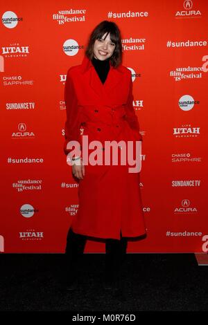 Eva Vik at the premiere of "Lords of Chaos" during the 2018 Sundance ...