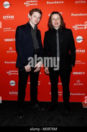 USA. Jack Kilmer and Rory Culkin in a scene from the ©Gunpowder & Sky ...