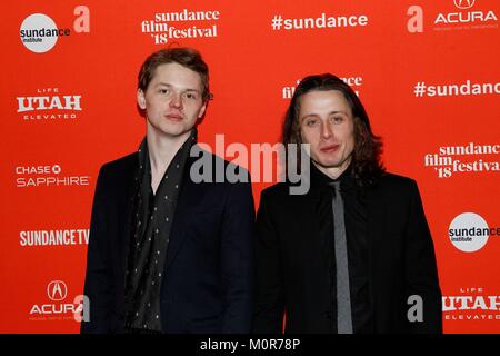 USA. Jack Kilmer and Rory Culkin in a scene from the ©Gunpowder & Sky ...