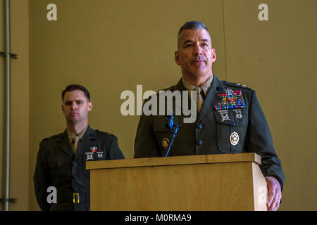 Major General William F. Mullen III, base commanding general, Marine ...