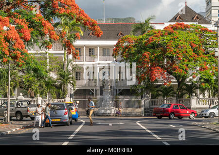 Government House in Port Louis, capital of Mauritius Stock Photo - Alamy