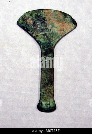 A ceremonial knife (Tumi) housed in the Metropolitan Museum of Art, MET ...