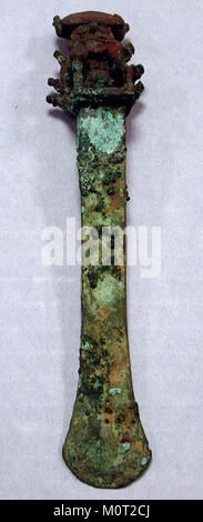 The Tumi, a ceremonial knife displayed in the MET collection, is a ...