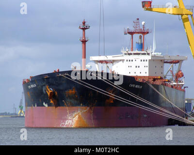 The Cape Merlin, a vessel with IMO 9056818 and callsign VQGP6, docked ...