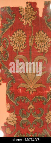 These textile fragments are part of the MET collection, representing ...