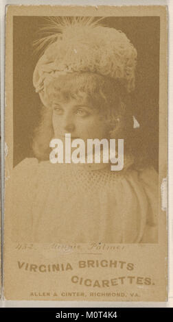 Minnie Palmer- American actress. A vintage theater image of Minnie ...