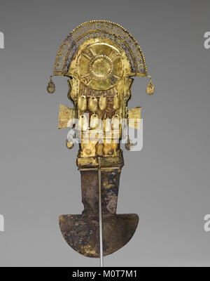 A ceremonial Tumi knife, part of the Metropolitan Museum of Art ...