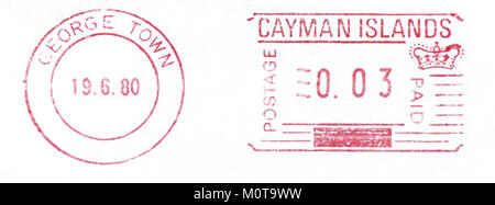 The Cayman Islands Stamp Type 4 is a postal collectible featuring a ...